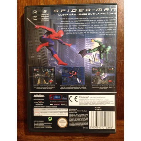 comprar SPIDER-MAN game cube