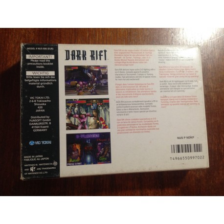 comprar dark rift n64