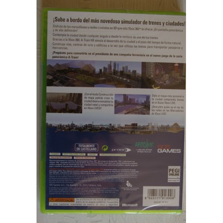 comprar a-train hx xbox 360 nuevo