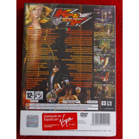 COMPRAR KOF KING OF FIGHTERS MAXIMUM IMPACT PS2