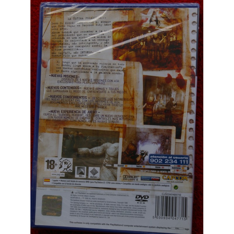 Resident Evil 4 Usa Ps2 Iso