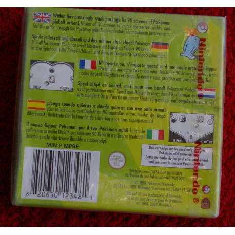comprar JUEGO DE POKEMON MINI POKEMON PINBALL